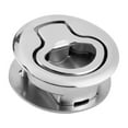 Stainless Steel 316 Marine Pull Latch No Key Flush Boat Latches Slam ...