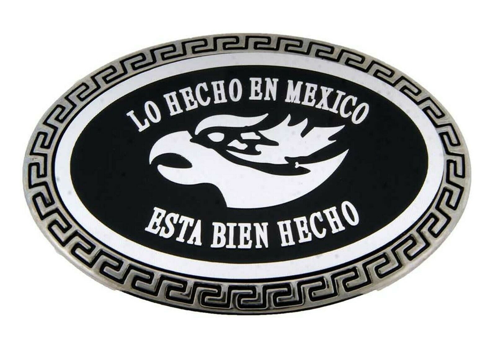 Lo Hecho en Mexico Belt Buckle Esta Bien Hecho Vaquero With Bottle ...