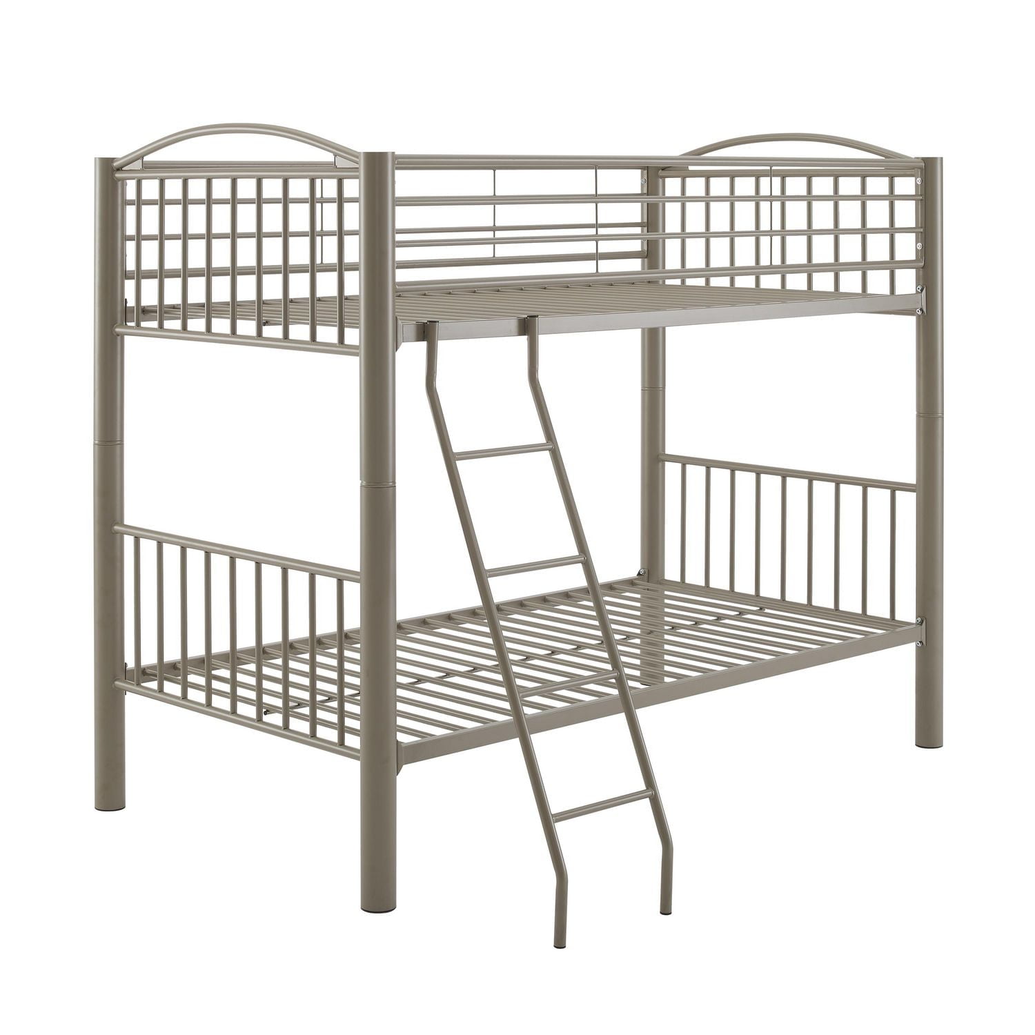 Click here for Linon Conrad Twin Over Twin Metal Bunkbed  Pewter prices