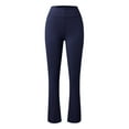 Ovticza Lounge Yoga Pants Flared Cotton Leggings Wide Leg High Waist