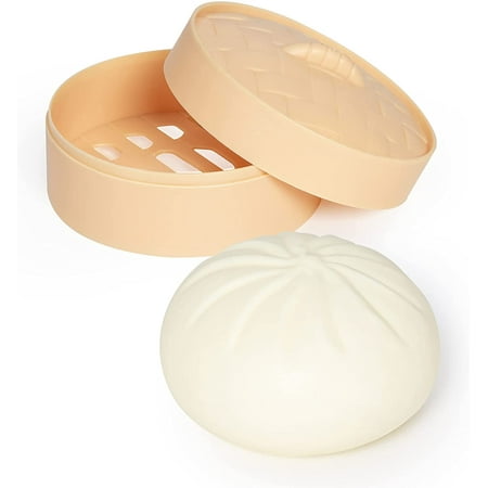 IGUOHAO Dumpling Squishy Dumpling Stress Ball Dough Balls Fidget Toy ...
