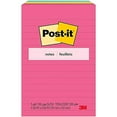 Post-it Sticky Standard Notes, 4x6 in, Poptimistic Collection, Lined, 3 ...