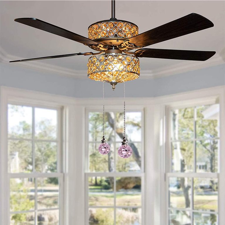 Crystal Ceiling Fan Pulls