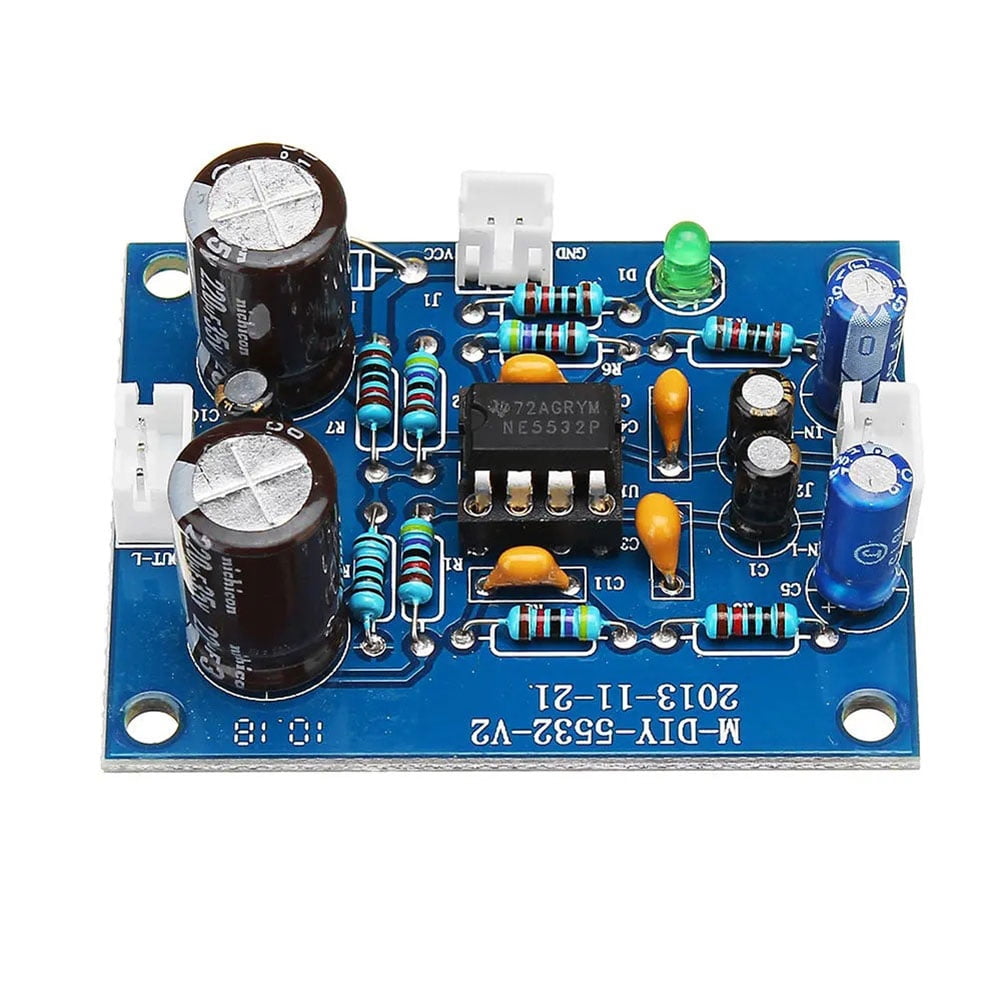 NE5532 OP-AMP HIFI Preamplifier BT Pre-amp Preamplifier High Gain for ...