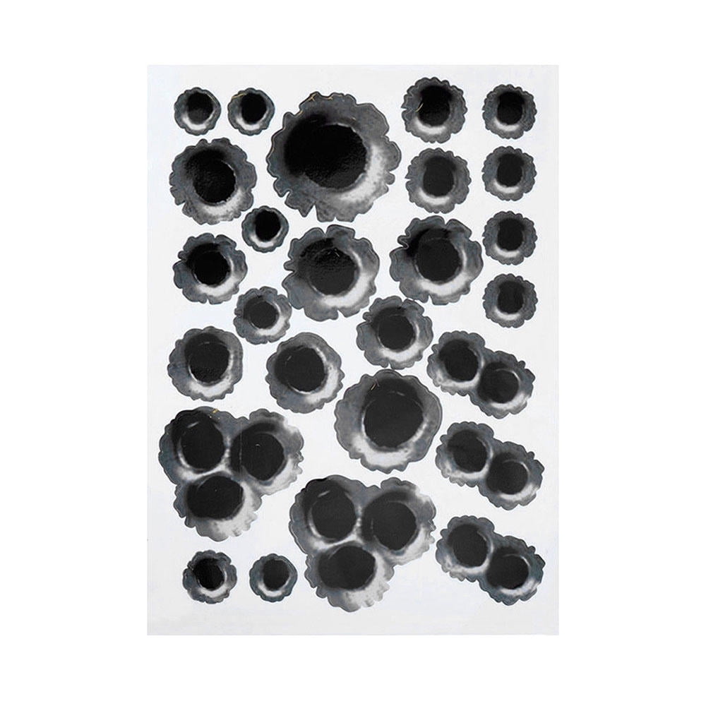 Funny Fashio 3D Bullet Hole Car Stickers Body Side Decal Graphics ...