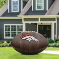Logo Brands Denver Broncos Pre-Lit 10'x6' Inflatable Football ...