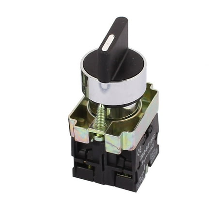 ON-OFF Two 2 Position Rotary Select Selector Switch Lock 1 NO ZB2 ...