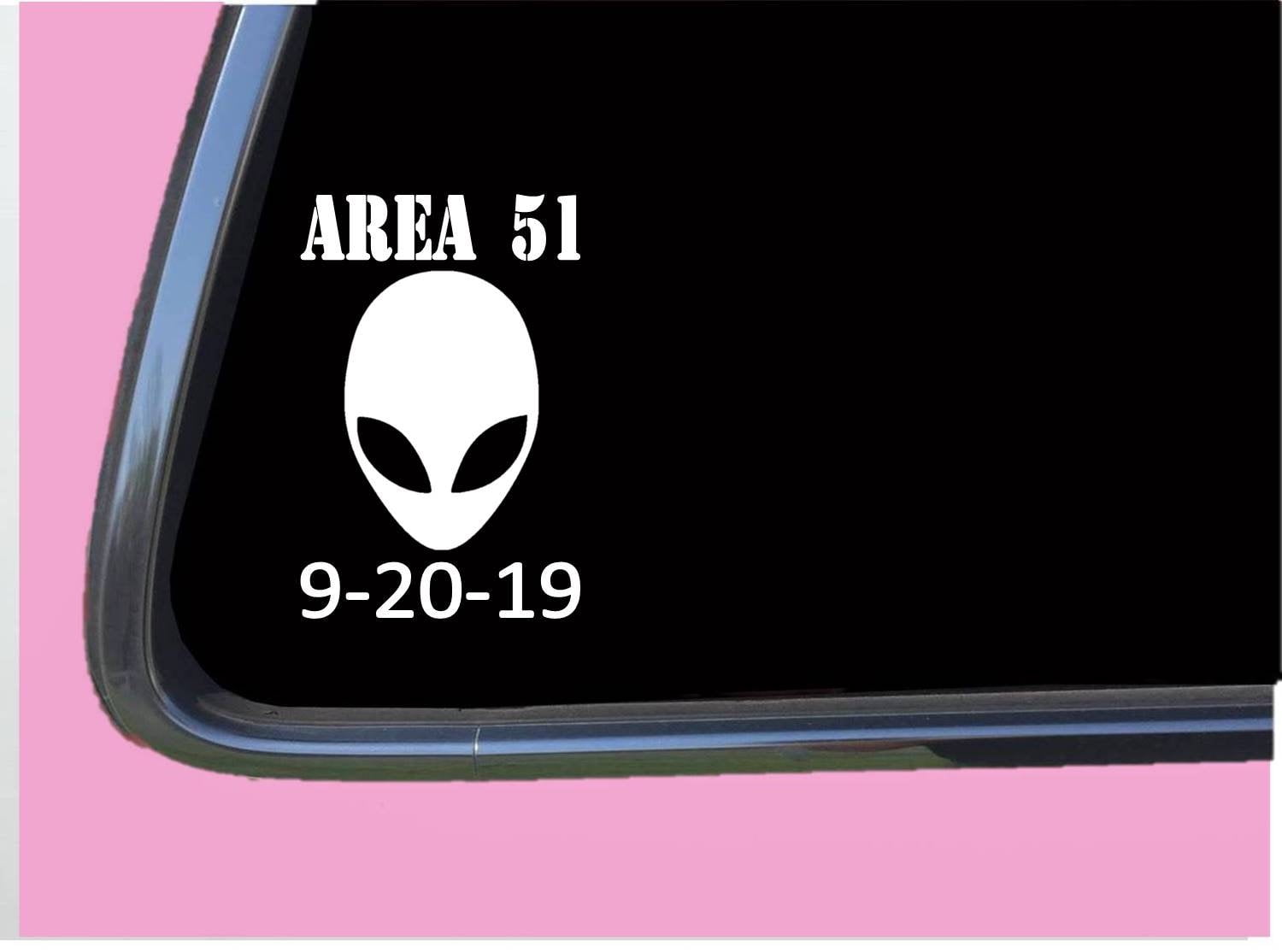 Area 51 Sticker Decal TP 791 6" Decal alien ufo tshirt storm - Walmart.com