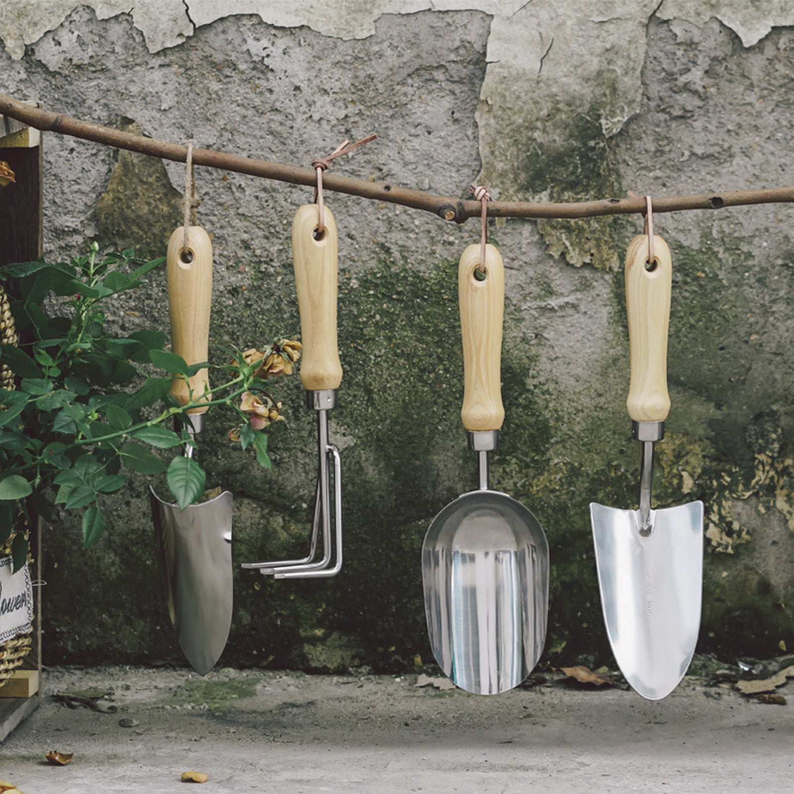 Washranp Garden Shovel Tools,Stainless Steel Easy Hold Hanging Strength ...