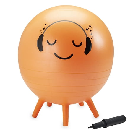 gaiam Kids Stay-N-Play childrens Balance Ball - Flexible School chair ...