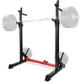 Squat Rack for Home Gym Adjustable Barbell Stand Rack Multi-Function ...