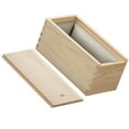 SOPOTUTU 1Pcs Small Wood Storage Box Minimalist Style Pine Wood for ...