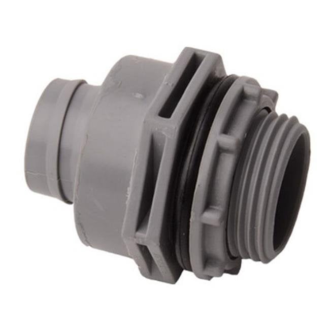 Morris Products T750-SLTC75 0.75 in. Straight Non-Metallic Gray Liquid ...