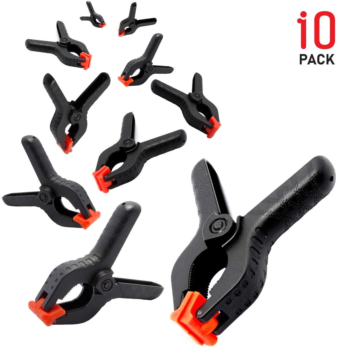 LS Photography 10 Pack of Multipurpose 3.5" Heavy Duty Nylon Spring ...