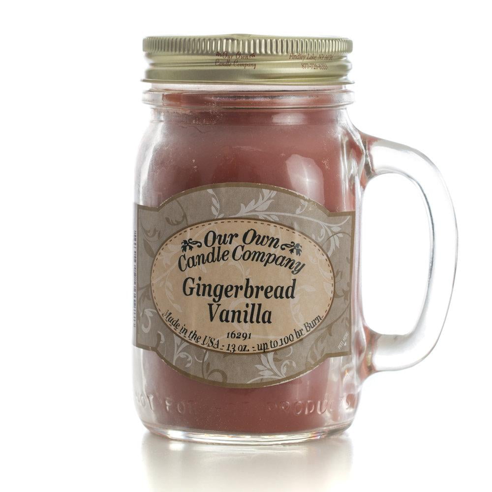 Click here for Our Own Candle Gingerbread Vanilla Mason Candle 13... prices