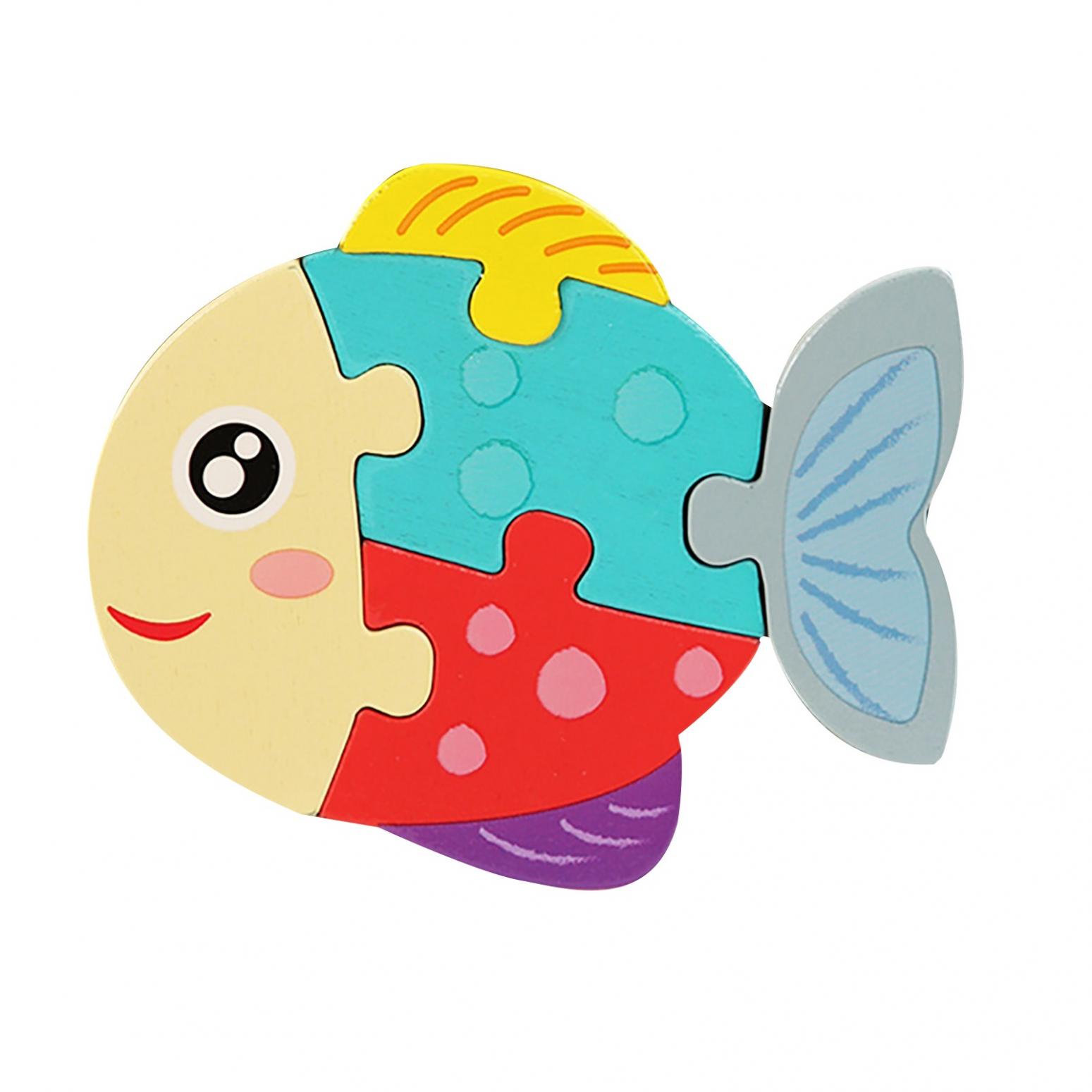 QISIWOLE Puzzle Toys Intellectual Development Training Kids Geometric ...