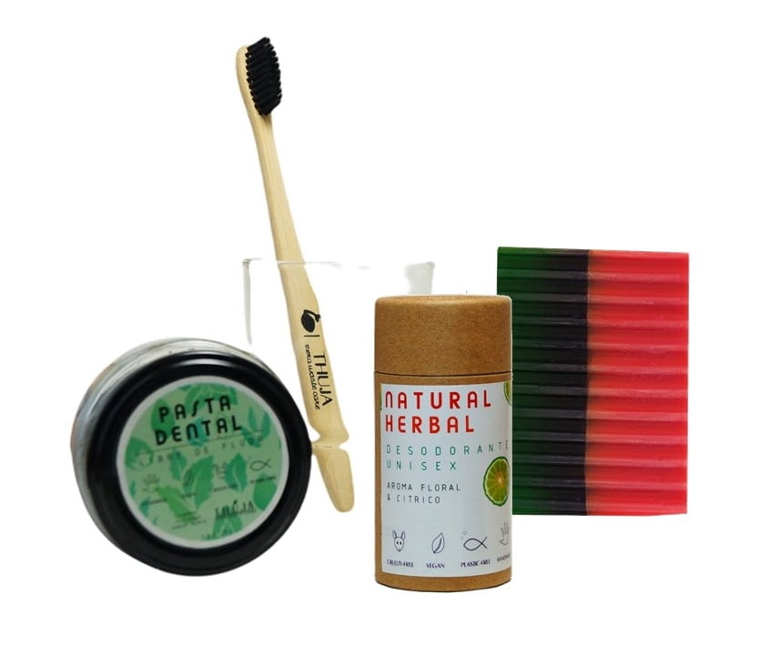 Kit Basic Care Cepillo Dental+Pasta Dental+Desodorante+Jabon Sandia ...