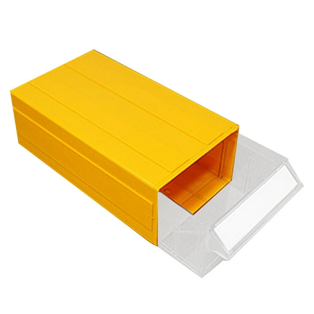Stackable Plastic Thick Small Parts Cabinet Container Box Drawer ...
