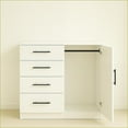 Chests & Wardrobes | Robin Gentleman's Chest, White Engineered Wood ...