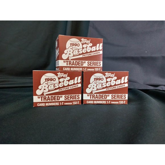 1990 Topps Baseball Cards Complete Set