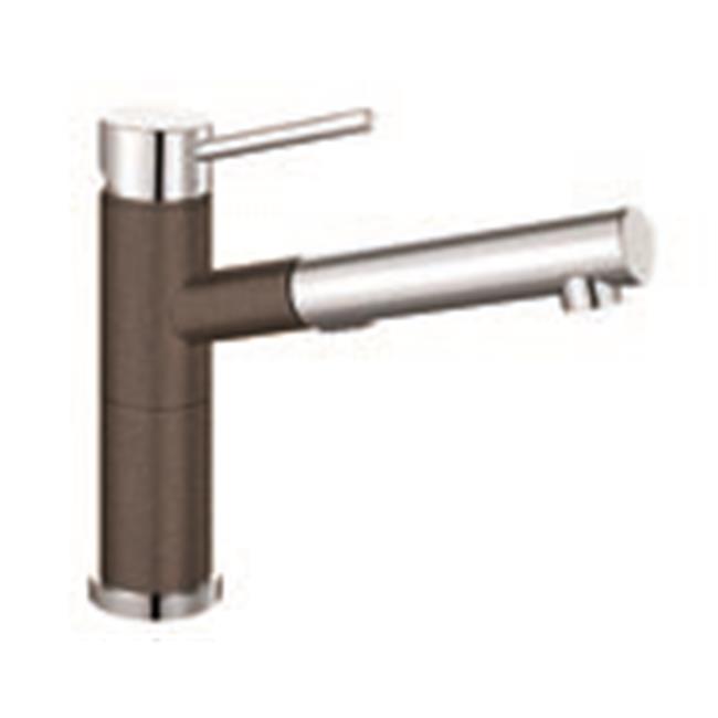 Blanco 441618 Alta Compact 1.8 Gpm Kitchen Sink Faucet with Pull Out ...
