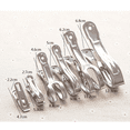 Ciozy Stainless Steel Clothes Pins Multipurpose Metal Clips for Food ...