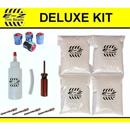 E-Z Tire Balance Beads Deluxe Kit Light Truck 3 oz Four-Pack (4 Bags of ...