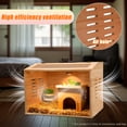 SXTSXT Chick brooder, chicken coop,chick brooder with heater, brooder ...