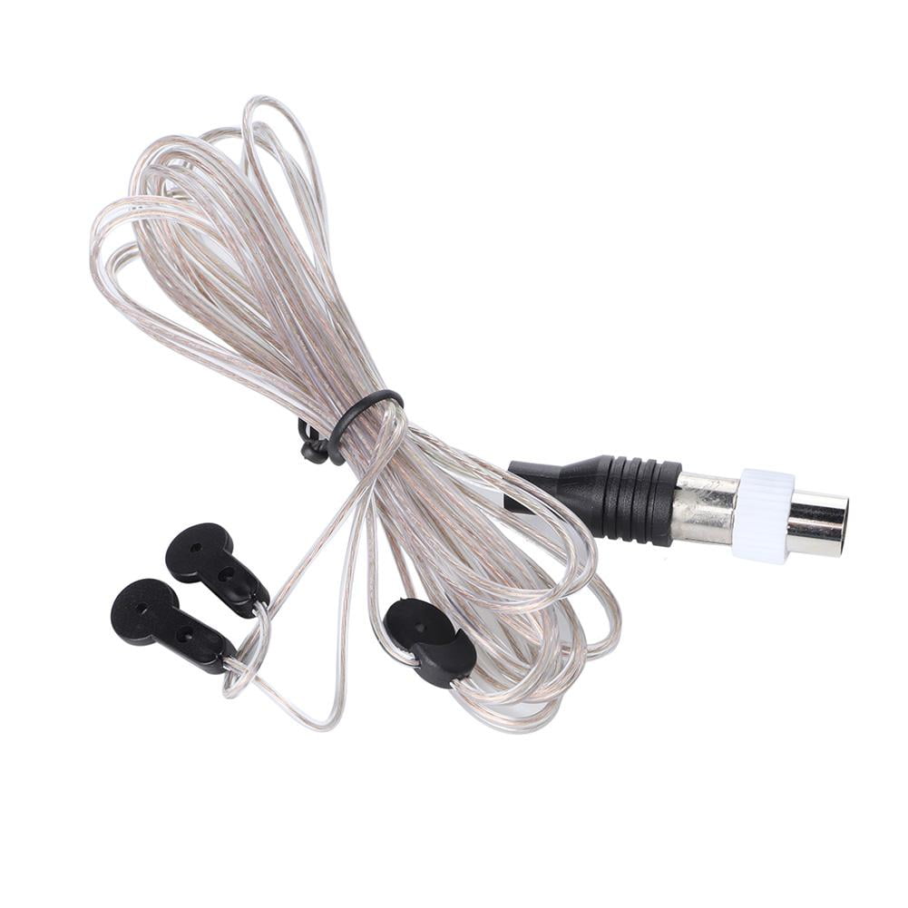 2Meters/6.6Ft Ant-108 Universal Fm Radio Antenna Cable With Female ...