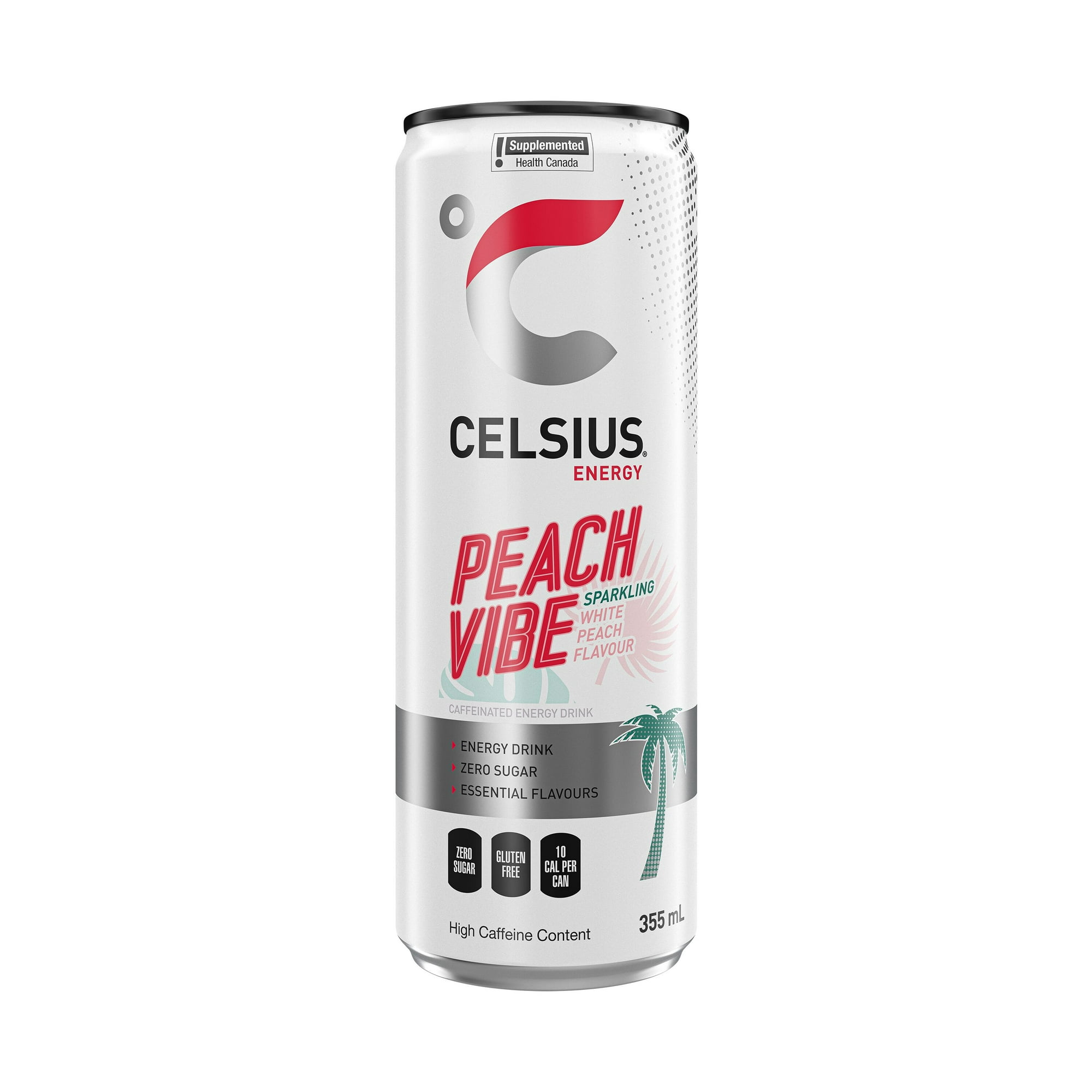 Click here for Celsius Peach Vibe Energy Drink 355ml  Can 355 Ml prices