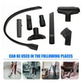 "Kesenlong Vacuum Accessories, ABS Adapter Attachment, Black, Crevice ...