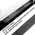 HUANG 4.3 Inch Oval Tube Running Boards for 2005-2026 Nissan Frontier ...