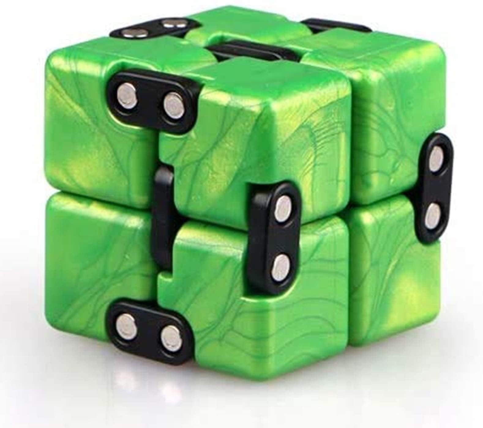 Green Infinity Cube Puzzle,Cool Texture Artistic and Fashion Mini ...