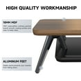 Fenge Dual Monitor Stand, Monitor Stands Riser for 2 Monitors, 42.5 ...