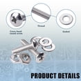 700 PCS Screws Bolts and Nuts Assortment Kit #4-40#6-32#8-32#10-24 304 ...