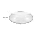 Unbreakable Plastic Fish Bowl for Home Decoration - Walmart.com