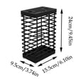 Beforeyayn Household Multifunctional Stainless Steel Knife Rack Kitchen ...