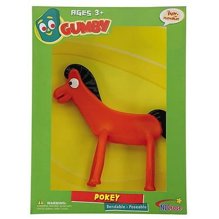Action Figures - Gumby Pokey 5" Bendable Rubber Toys New gp-101 ...