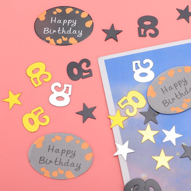 Table Confetti Decoration,Birthday Party Throwing Confetti PVC Throwing ...