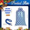 2 Pcs 70 x 40 Inch Bike Gift Bag Giant Jumbo Birthday Gift Bag for Huge ...