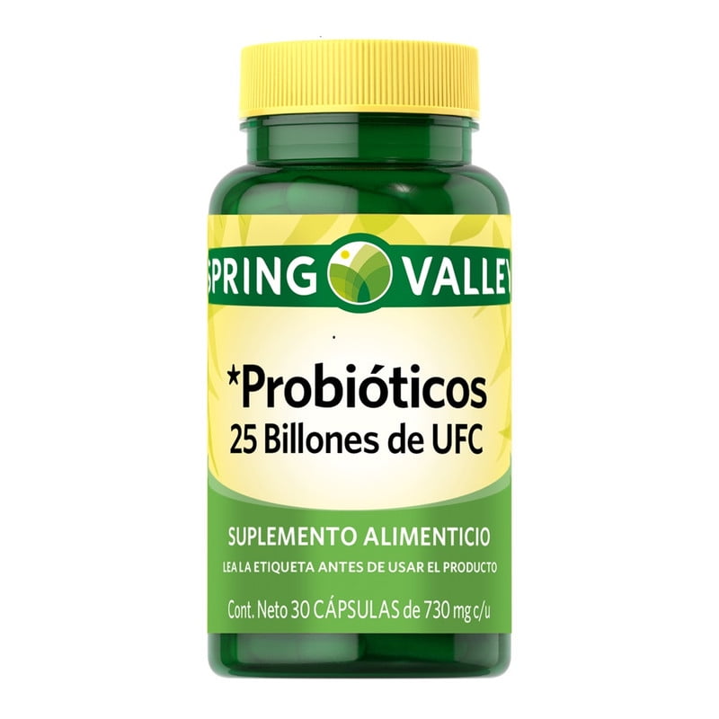 Probioticos 25 billones Spring Valley Capsulas | Walmart en línea