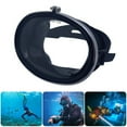 Adjustable Clear Panoramic Goggle Ovals Diving Swimming Goggle Single ...