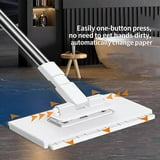 Snap Grip Mini Mop, No Wash Lazy Mops Wet and Dry, Zero Touch Mini Mop ...
