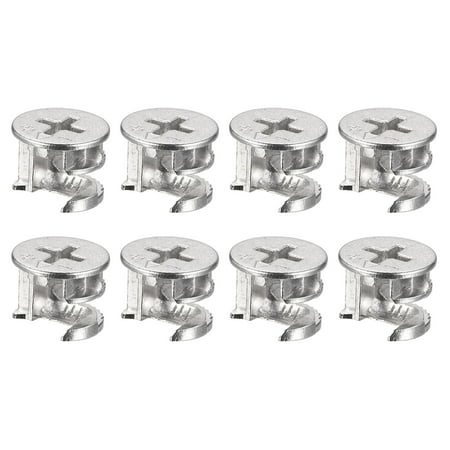 Cam Lock Nut for Furniture, 8 Pack 14.6x11.5mm Joint Connector Locking ...