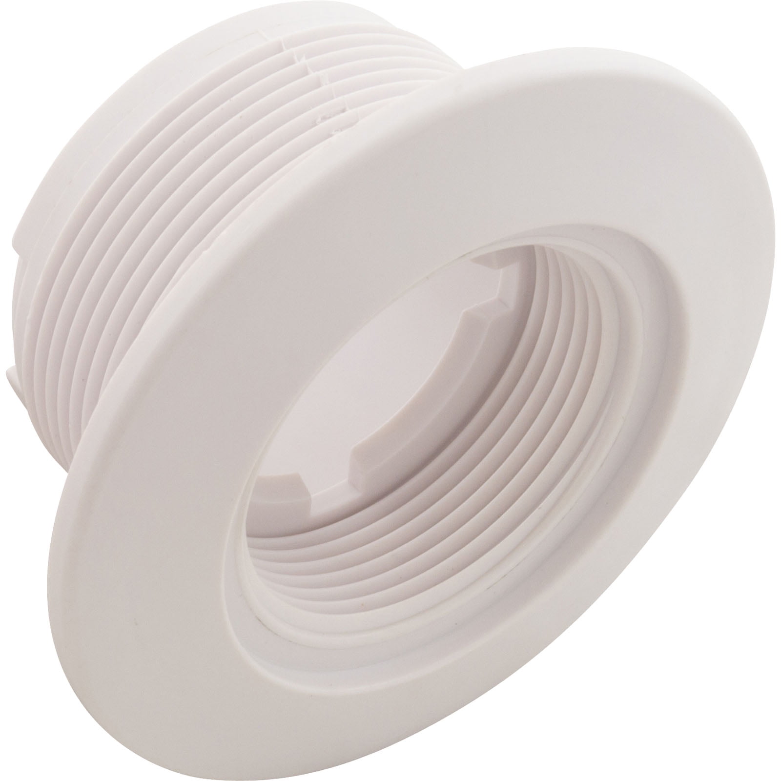 AquaStar ES102201 1.5" FPT Large Wall Fitting with Threaded OD - White ...