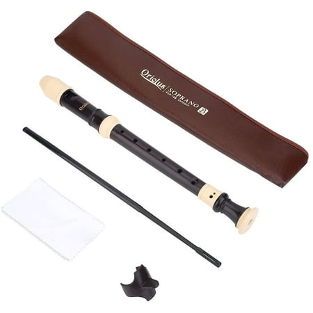 Oriolus Recorder, 8 Hole Key of C ABS Soprano Recorder with 2 Style to ...