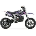 MotoTec 50cc Demon Kids Gas Dirt Bike 2-Stroke Motorcycle Pit Bike Purple - Walmart.com