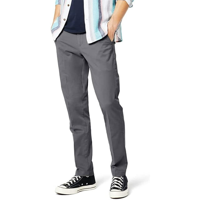 Dockers Men's Slim Fit Workday Khaki Smart 360 Flex Pants - Walmart.com