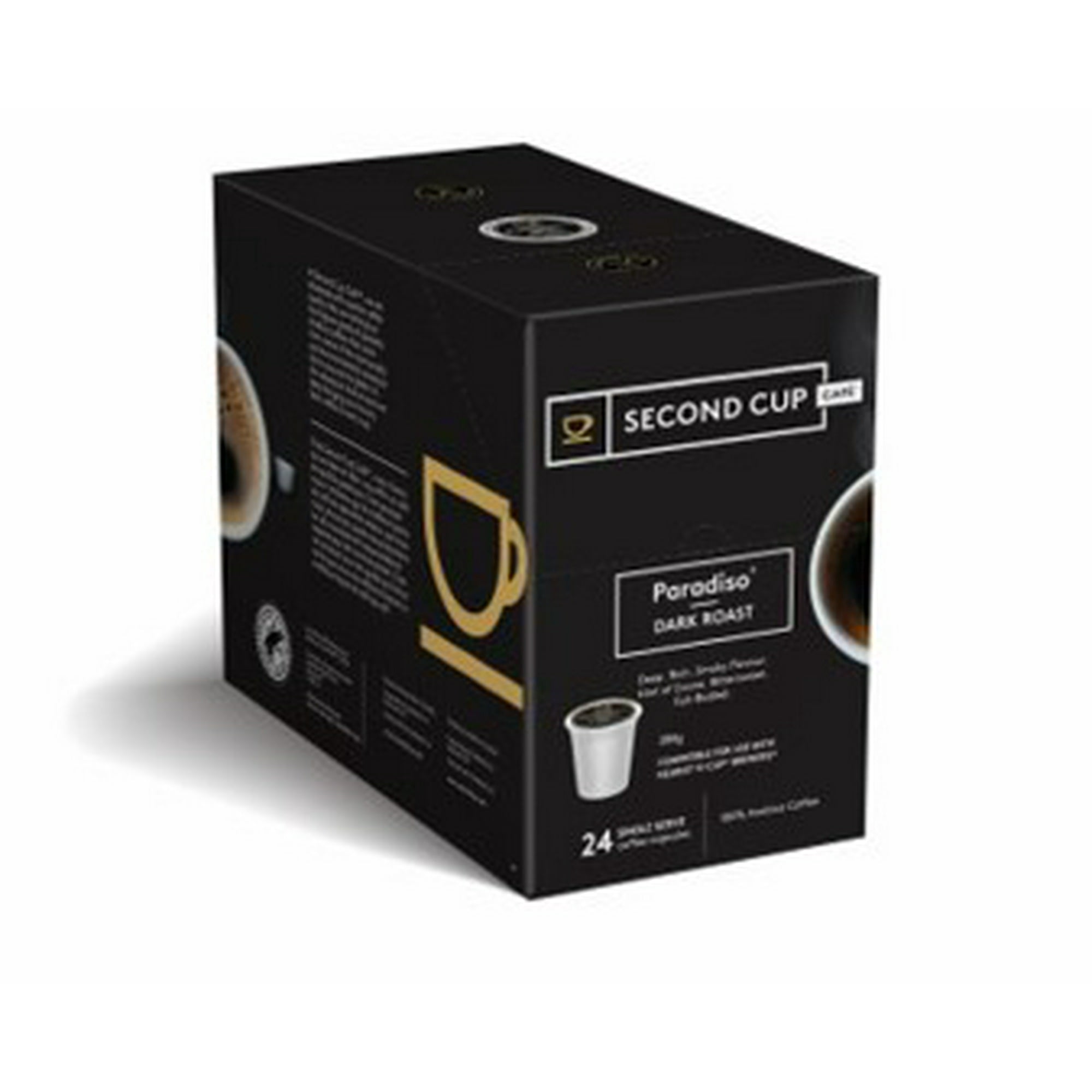 Click here for Second Cup Paradiso Dark Pods 24ct 24ct prices