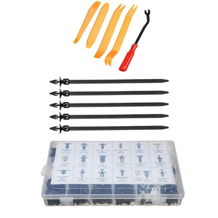 435pcs/set Assorted Auto Plastic Rivets Vehicle Body Plastic Push Pin ...